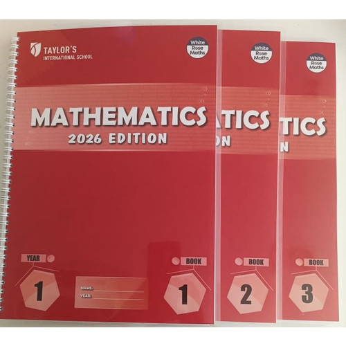 Mathematics Year 1 (Book 1, 2 & 3) 2026 Edition