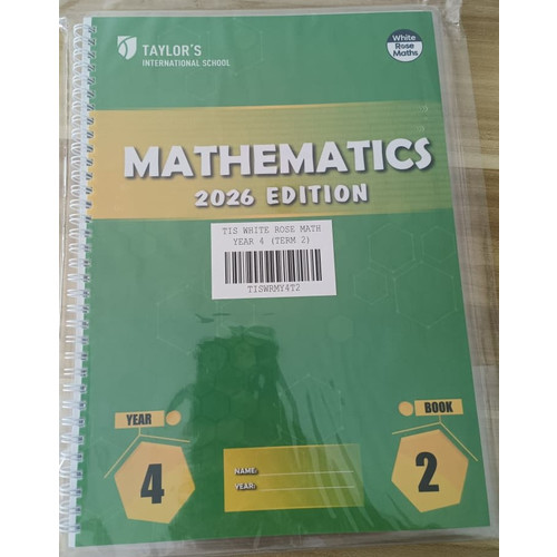 Mathematics Year 4 Book 2 (2026 Edition)