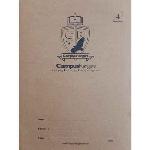 CRIS Exercise Book Red & Blue Line 60g 80pgs No.4